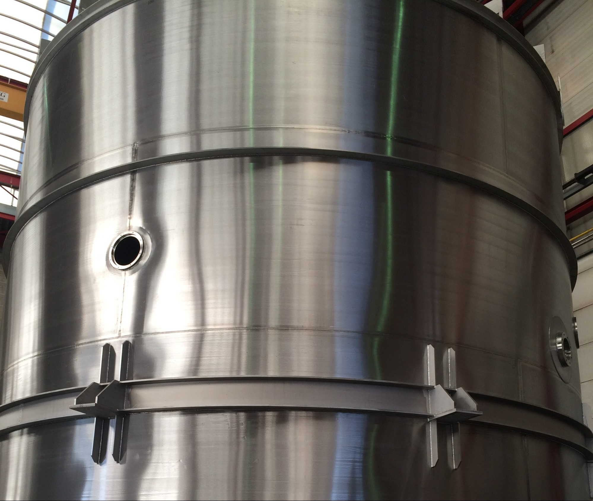 Spray drying tower New construction Protein production | Dapp